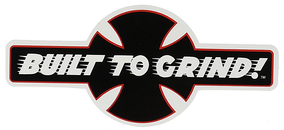 Naklejka Independent BUILT TO GRIND STICKER Black